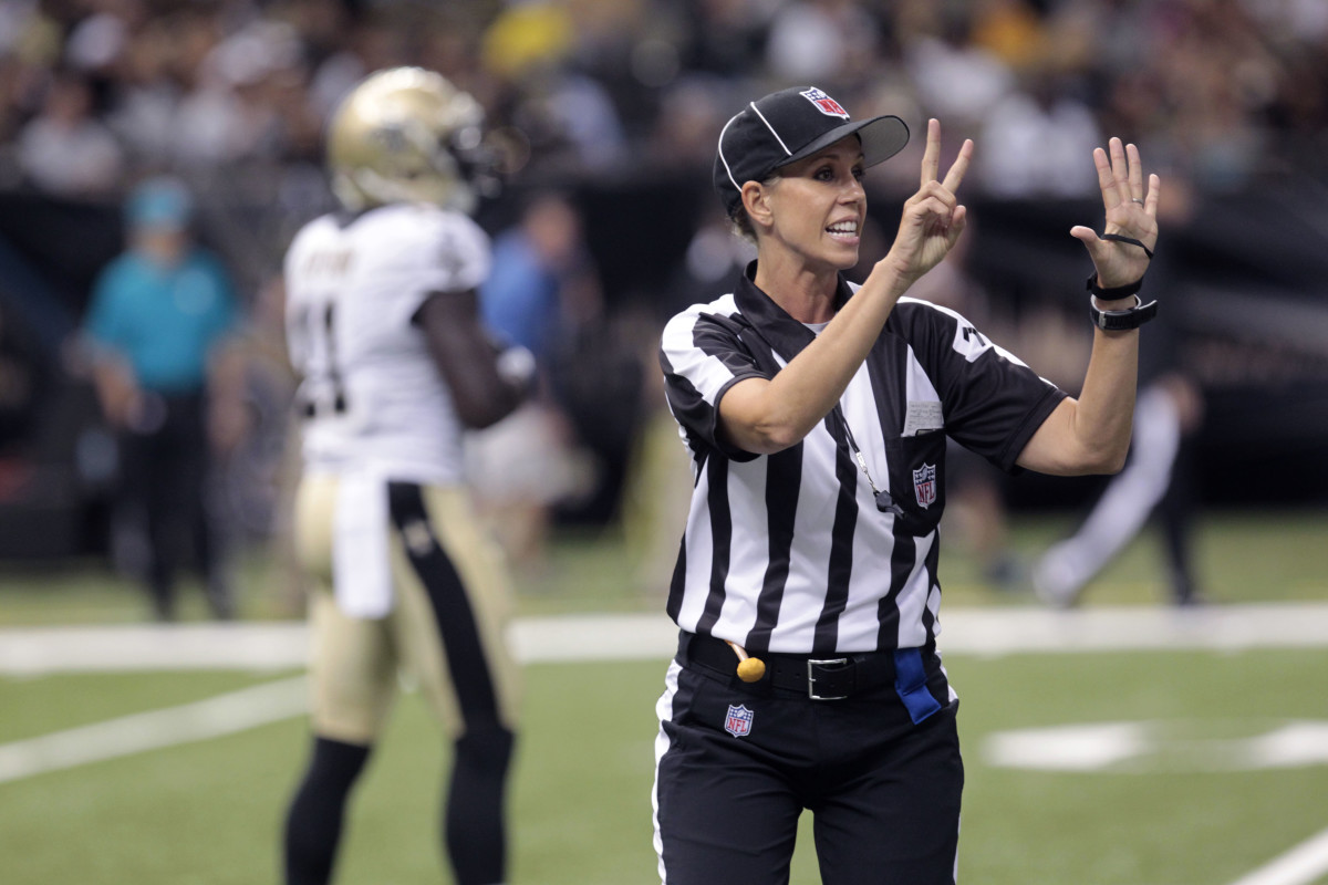 NFL's first full-time female official low-key as debut nears - Sports ...