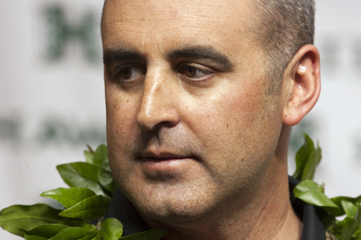 Hawaii introduces new head football coach Nick Rolovich - Sports ...