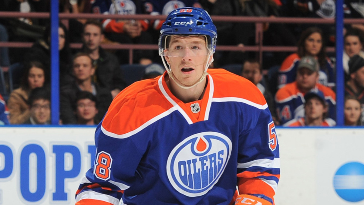 Edmonton Oilers Andrew Miller's first goal came on a penalty shot ...