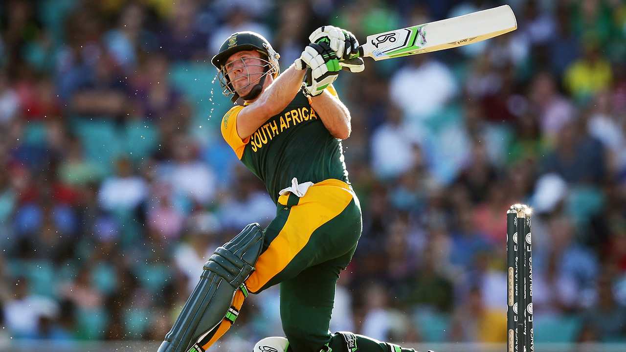 South Africa's AB de Villiers hits fastest ODI 150 in World Cup win ...