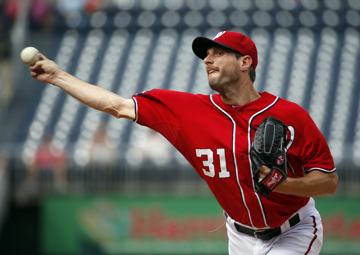 Scherzer close to 2nd no-no of 2015, Nats beat Reds 5-1 - Sports ...