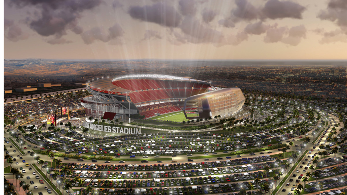 NFL Los Angeles: Raiders, Chargers overhaul stadium plans - Sports ...