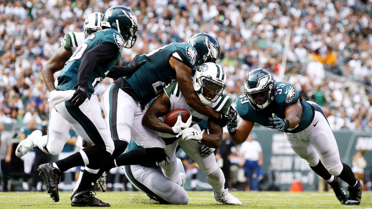 Brandon Marshall fumble: Jets WR says worst play in NFL history ...