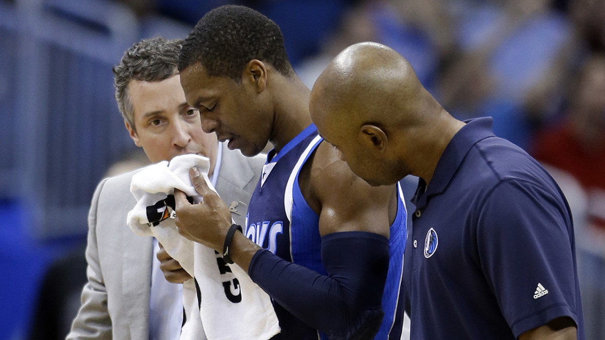 Rajon Rondo out at least three games after taking a knee to the face ...