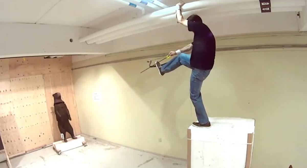 Lars Andersen's archery skills are truly terrifying: video - Sports ...