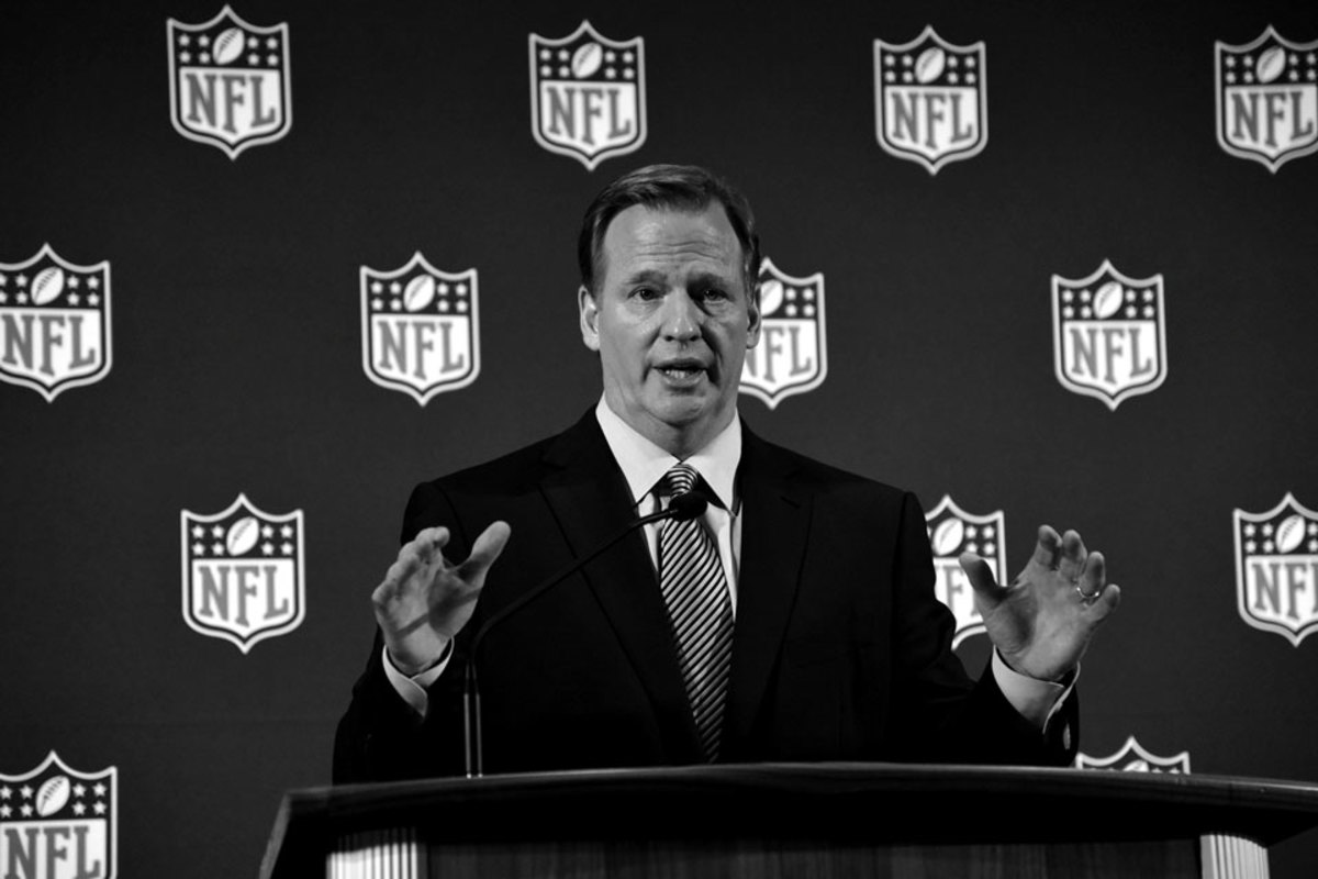 At the NFL draft, Roger Goodell will step back into the line of fire ...