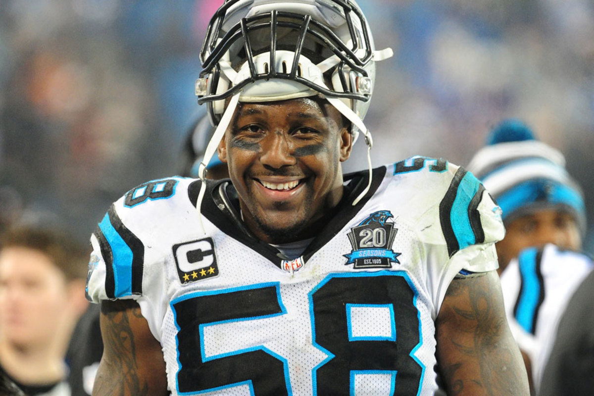 Carolina Panthers' Thomas Davis on winning NFL Man of the Year award ...