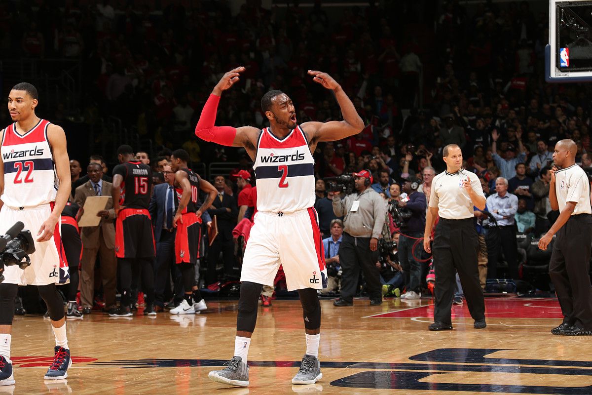 Pierce, Wall get Wiz past Raptors 106-99 for 3-0 series lead - Sports ...