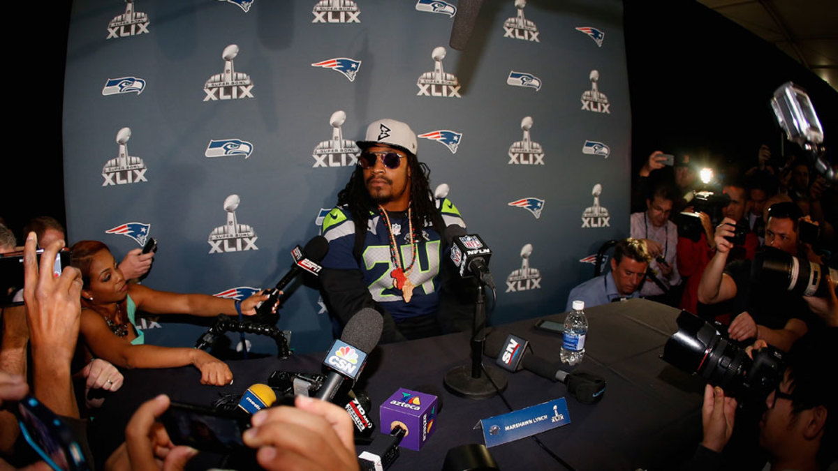 Marshawn Lynch won't be fined for wearing Beast Mode hat - Sports ...