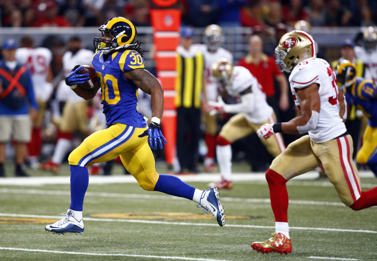 Video: Rams RB Todd Gurley breaks off 71-yard TD run - Sports Illustrated
