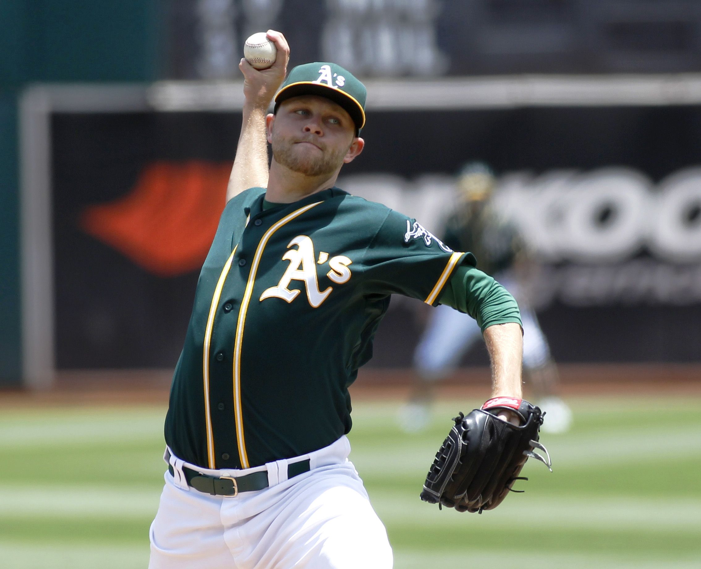 Hahn wins third straight, A's beat Angels 4-1 - Sports Illustrated