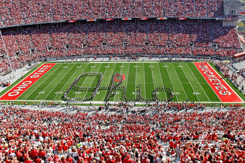 The history behind Ohio State's legendary "Script Ohio" routine ...