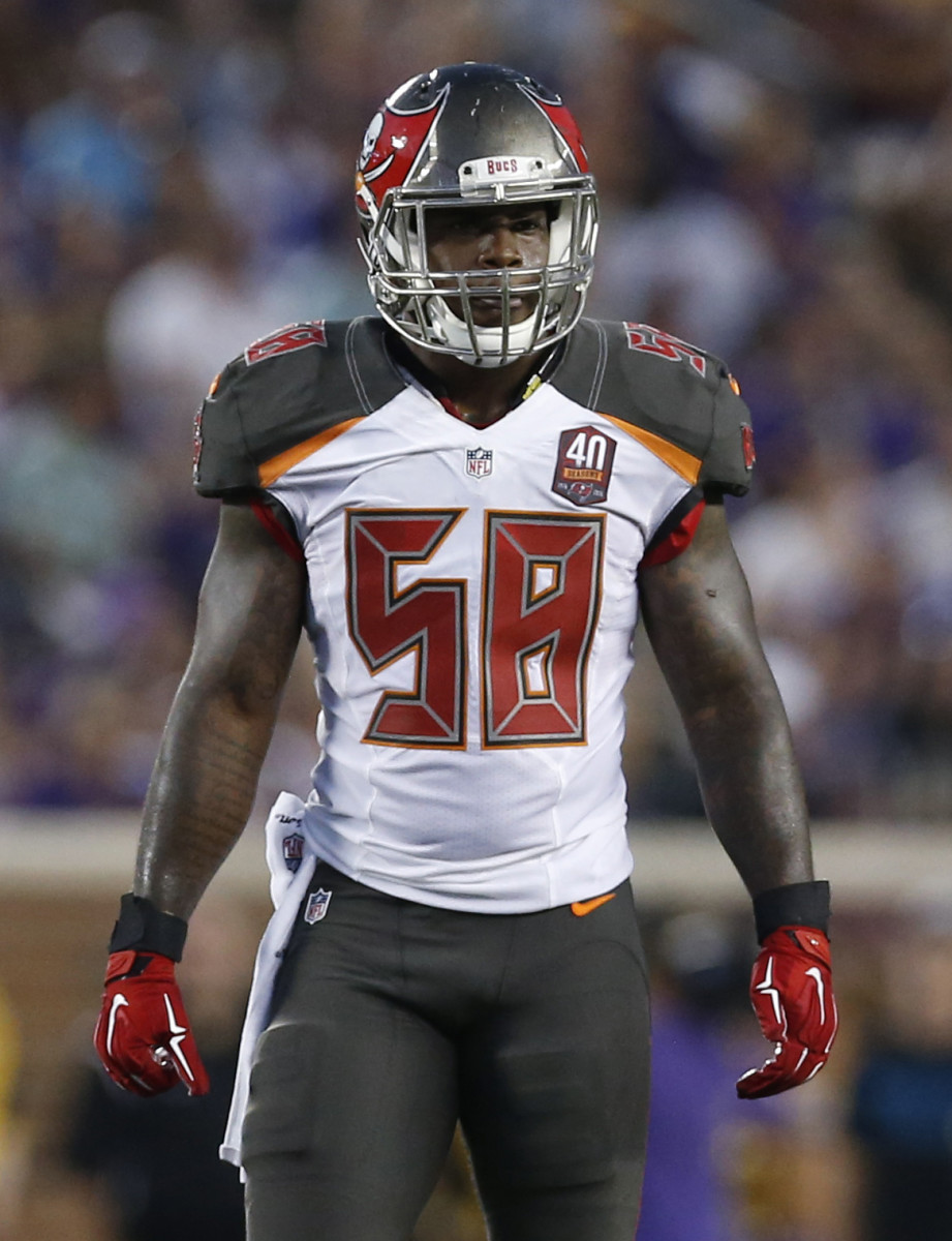 Rookie stating case to be Bucs' starting middle linebacker - Sports ...