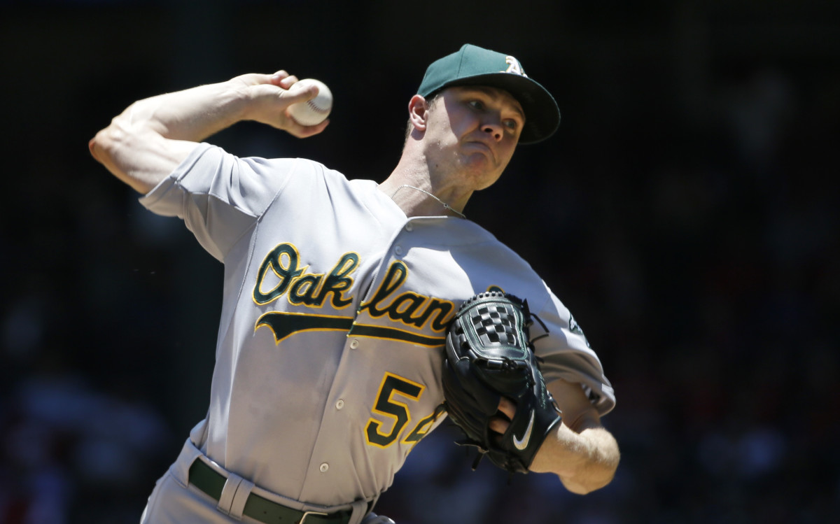 A's pitcher Gray stays in hospital with stomach ailment - Sports ...