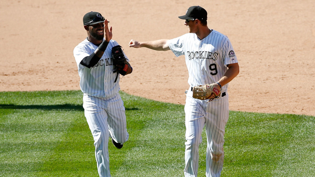 Colorado Rockies turn triple play against Arizona Diamondbacks - Sports ...