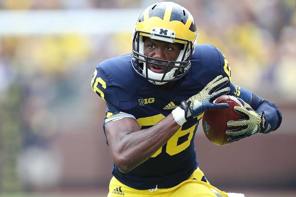 Michigan football's Jehu Chesson talks Jim Harbaugh, Zingerman's Deli ...