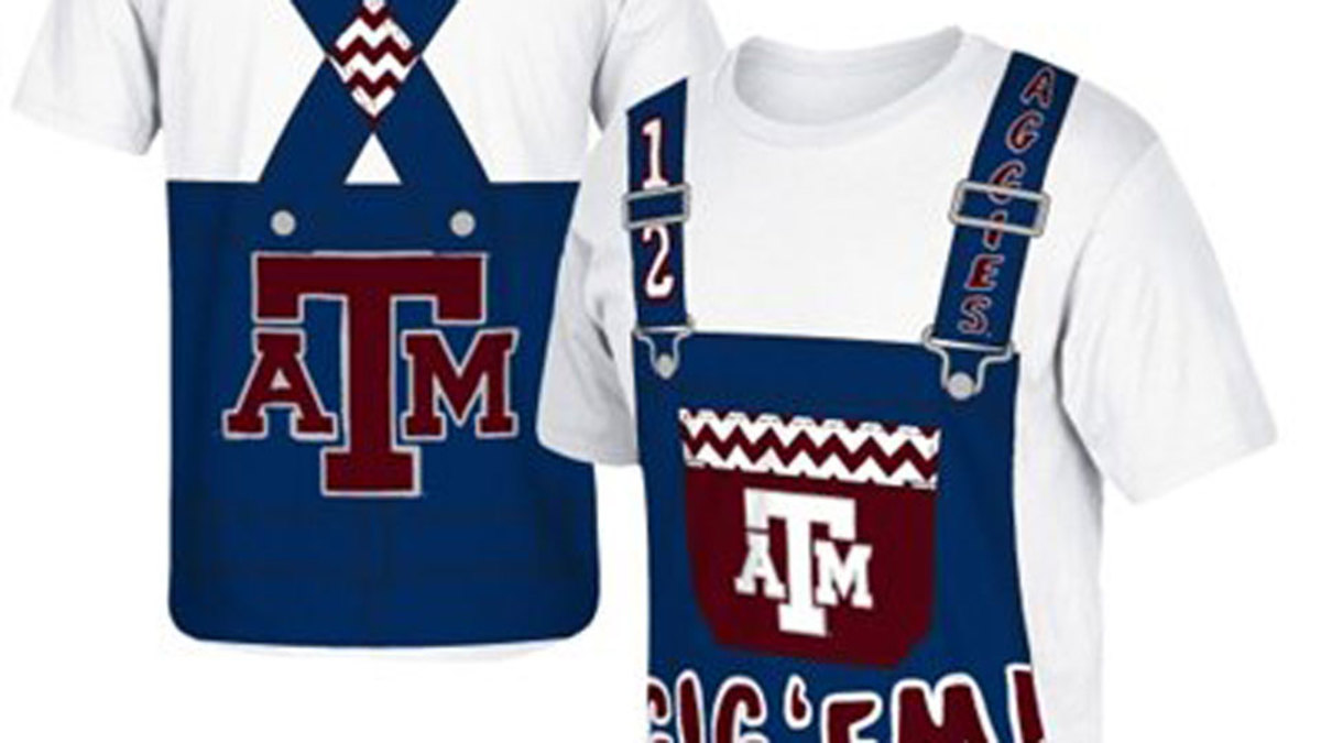 Texas A&M football: school selling overall T-shirts - Sports Illustrated