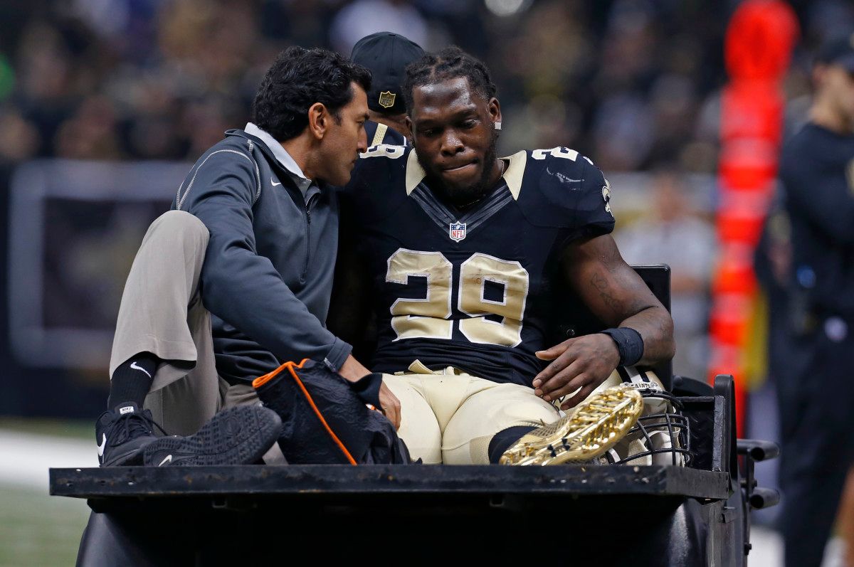 Saints: Khiry Robinson sustained open fracture vs New York Giants ...