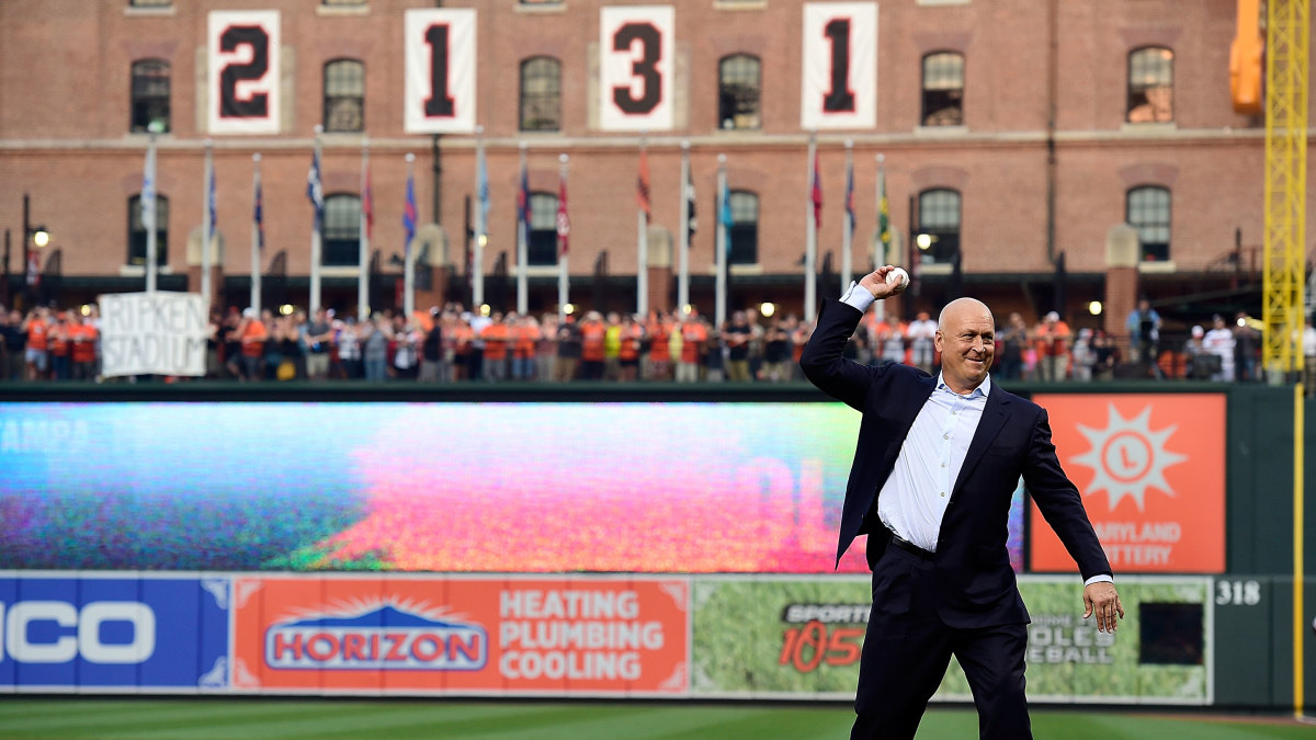 Cal Ripken Jr honored by Orioles 20 years after breaking Gehrig's ...