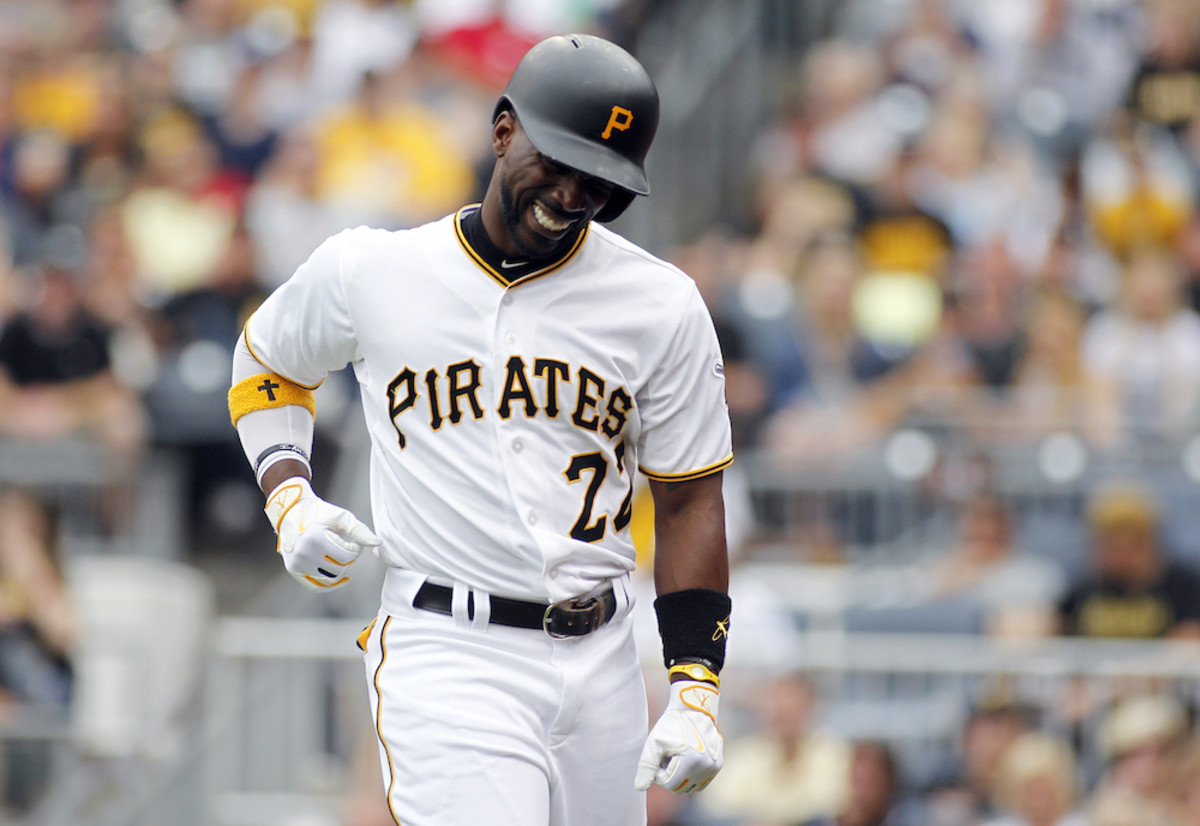 Andrew McCutchen in Pittsburgh Pirates lineup after hit by pitch ...