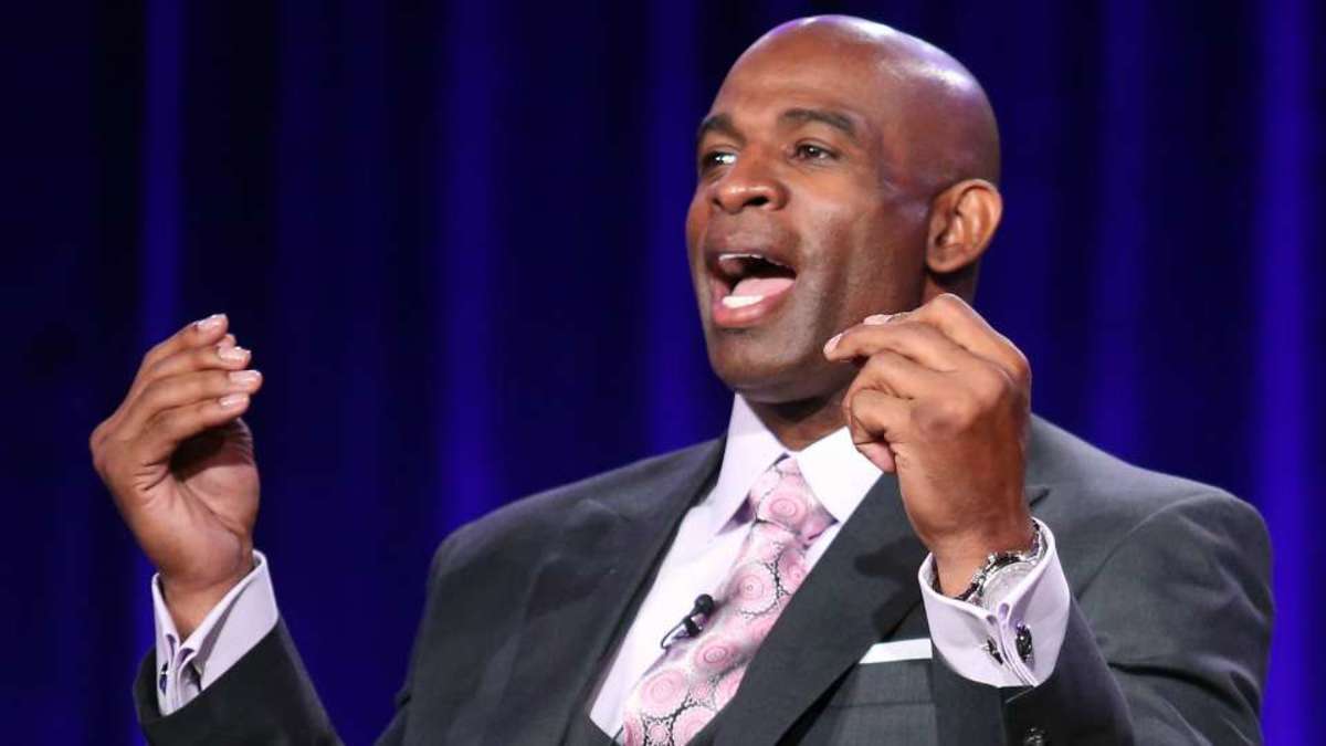 Deion Sanders impersonates Madonna on Lip Sync Battle - Sports Illustrated