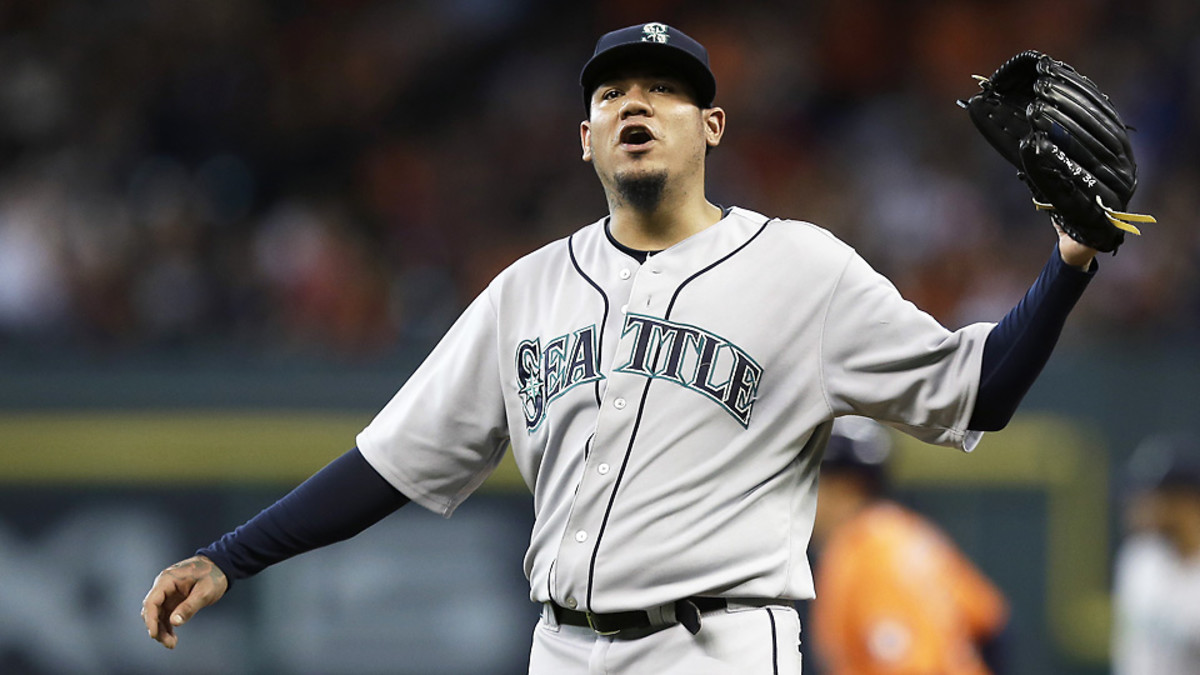 Mariners' Felix Hernandez records only one out against Astros - Sports ...