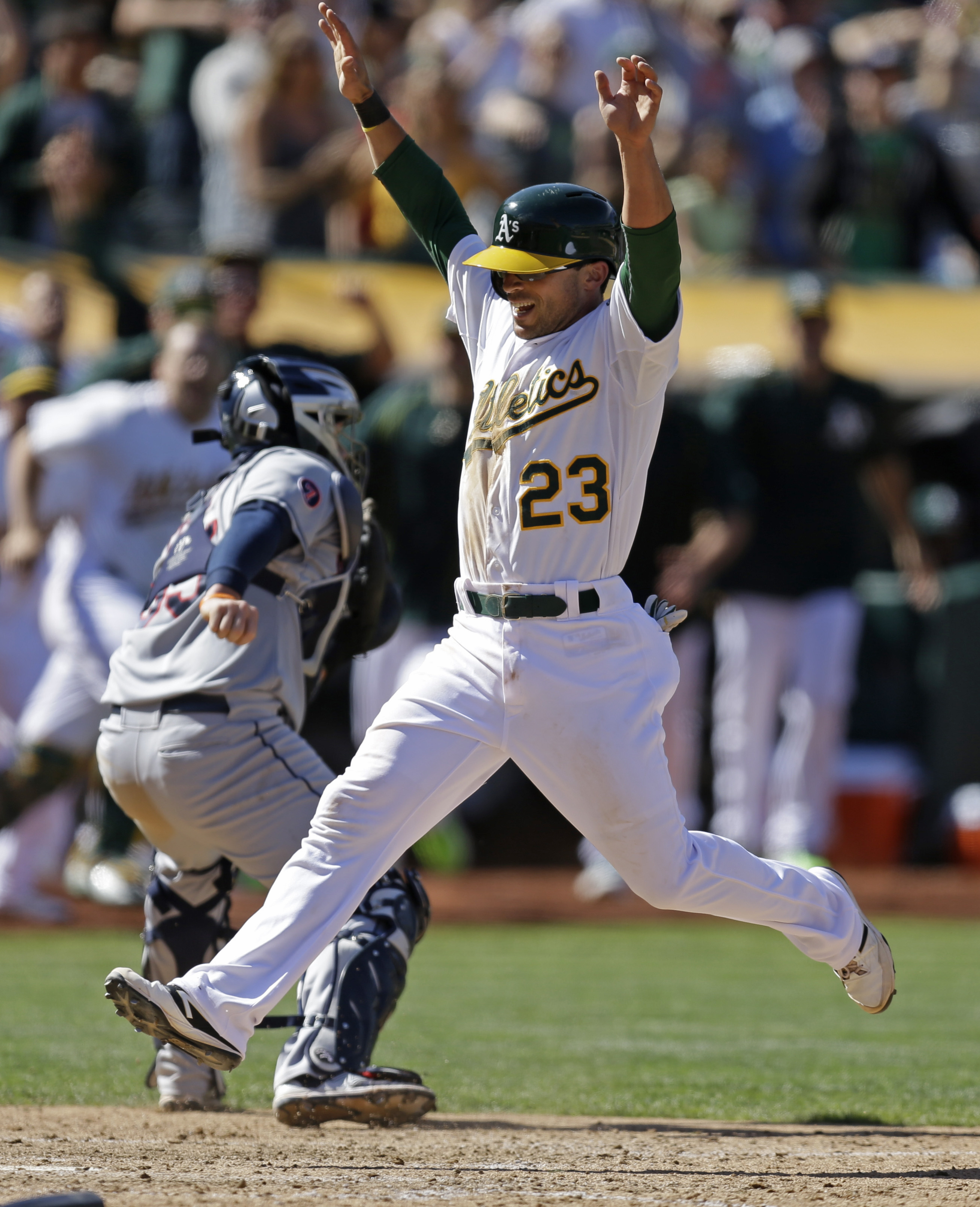 Athletics edge Indians in 10 innings, 2-1 - Sports Illustrated