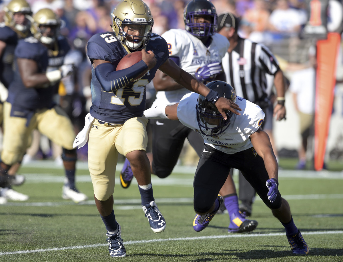 Navy runs through East Carolina 45-21 - Sports Illustrated