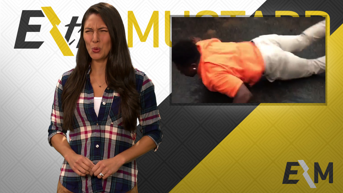 Mustard Minute: Clemson fan attempts front flip, fails - Sports Illustrated