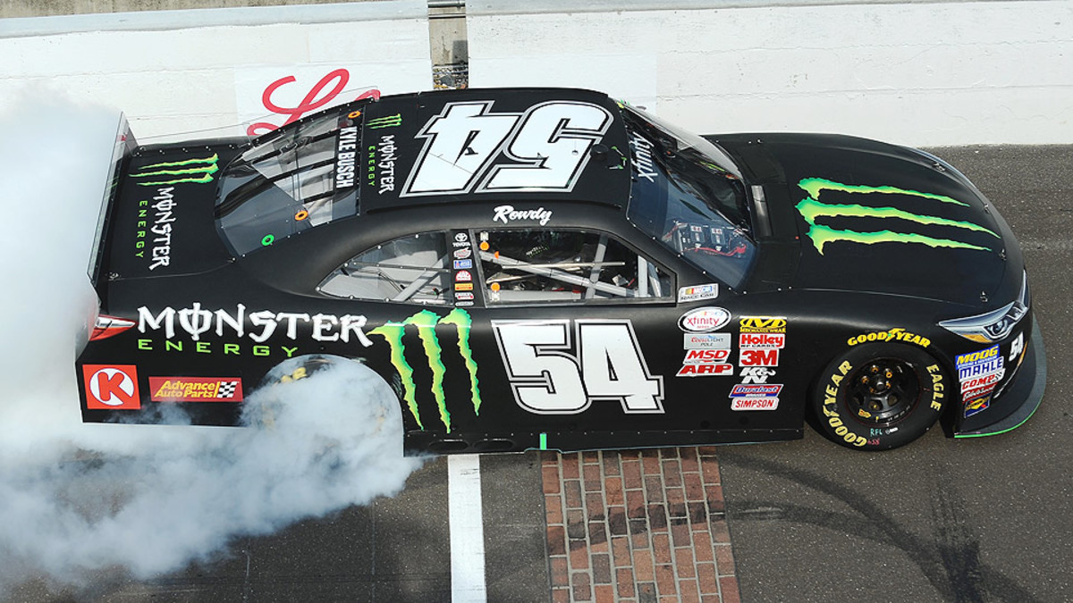 Kyle Busch uses late pass to capture Indy's Xfinity race - Sports ...