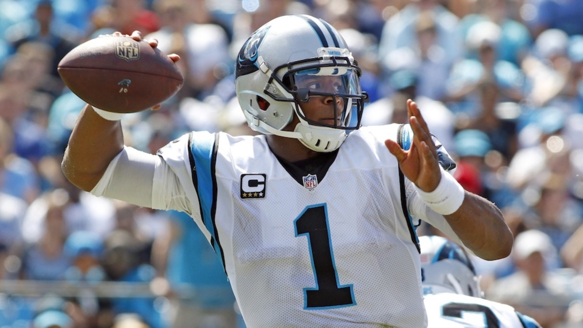 Carolina Panthers: Cam Newtons scores TD against Houston Texans ...