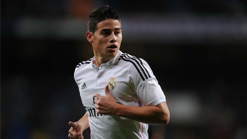 Real Madrid's James Rodríguez turns tables with ref's red card - Sports ...