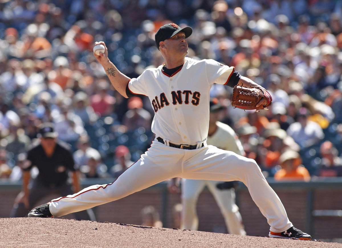 Tim Hudson and Barry Zito facing off will happen Saturday - Sports ...