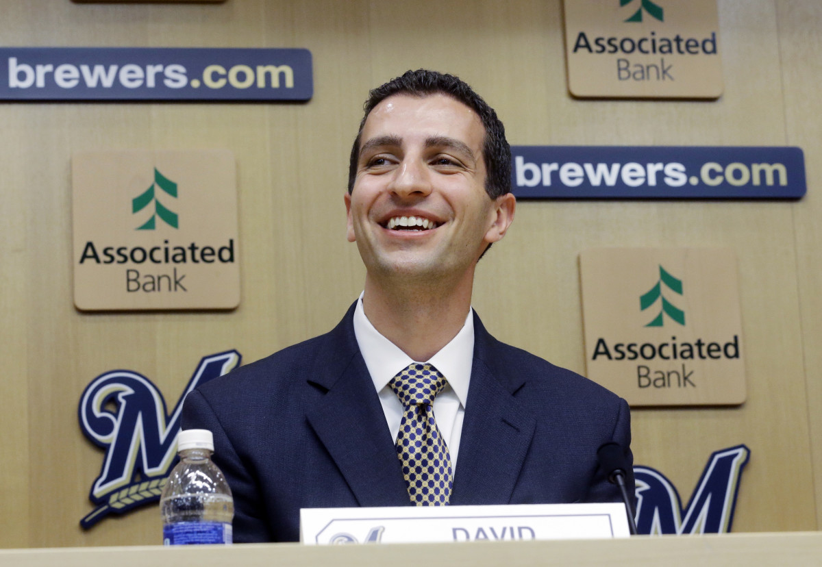 New GM David Stearns sets fresh tone for retooling Brewers - Sports ...
