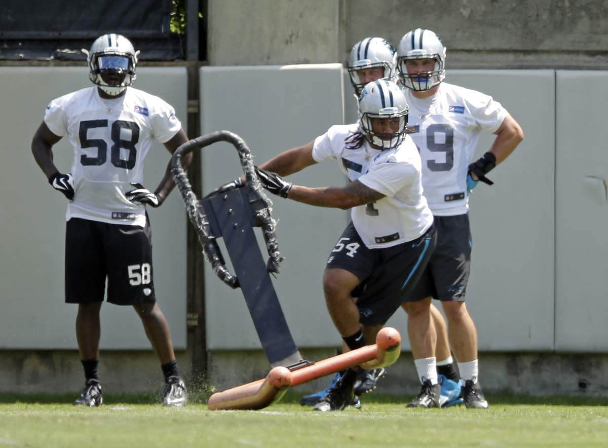 Panthers linebacker Thompson looks to make up lost ground - Sports ...