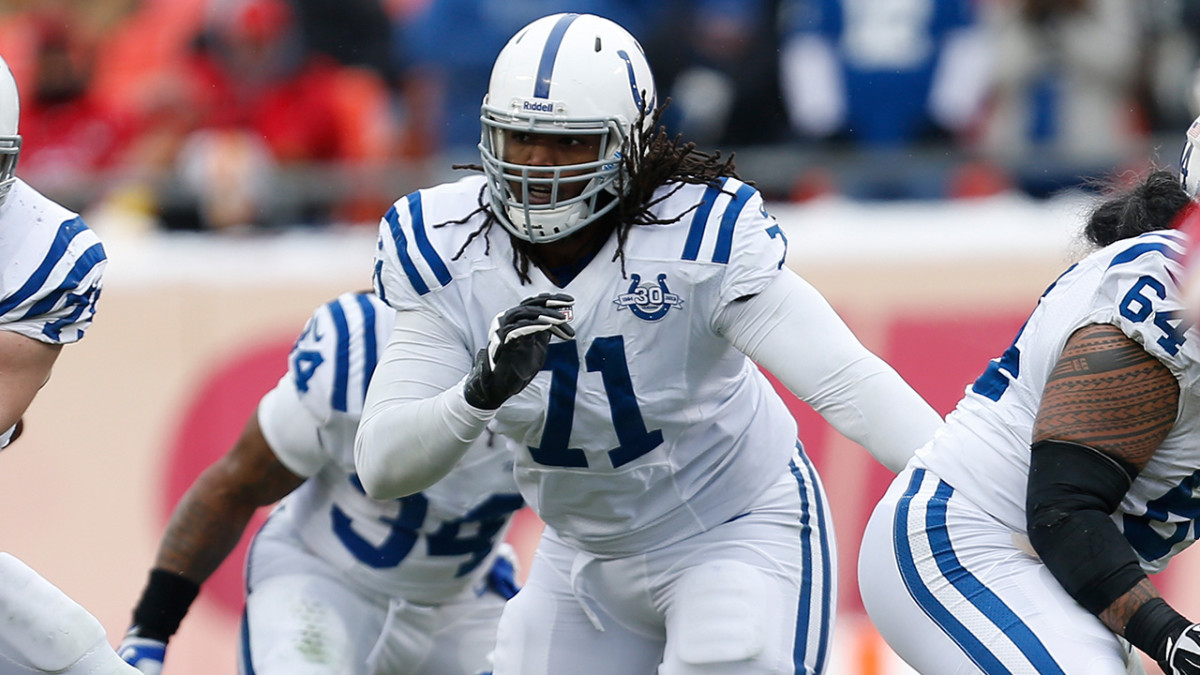 Colts OT Xavier Nixon misses flight, out vs. Patriots - Sports Illustrated