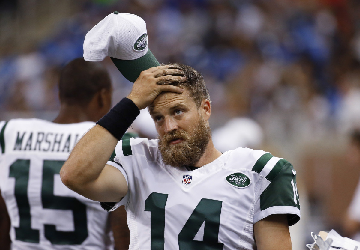 Fitzpatrick's familiarity with offense has Jets confident - Sports ...