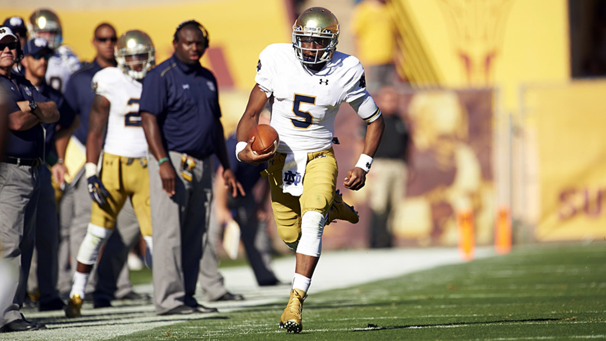 Everett Golson's transfer makes sense for the QB and Notre Dame ...