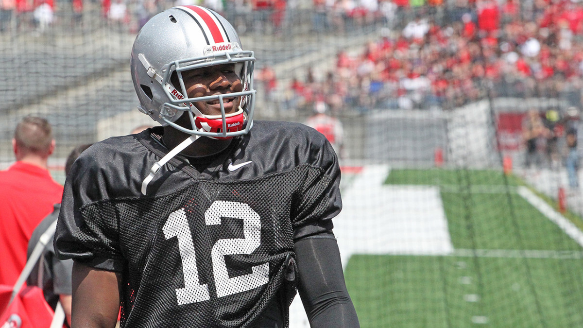 Cardale Jones throws 74-yd bomb - Sports Illustrated