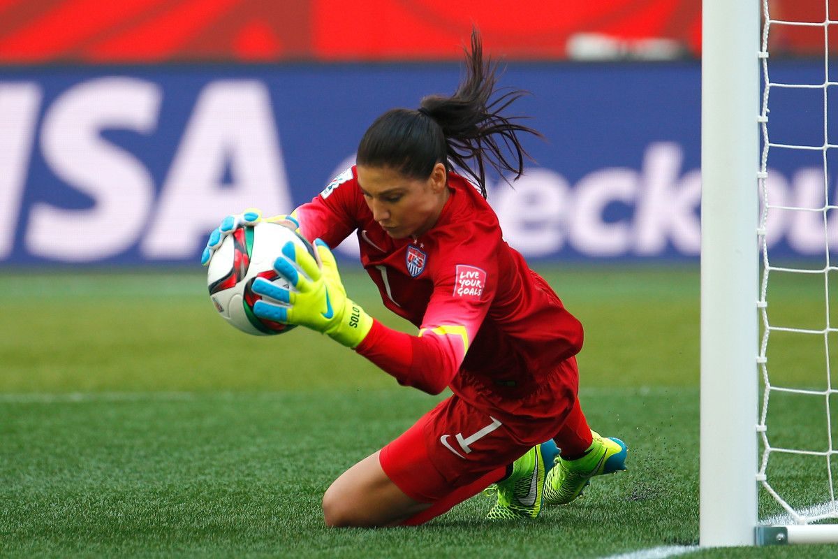 Hope Solo Women's World Cup USA vs Australia saves (video) - Sports ...