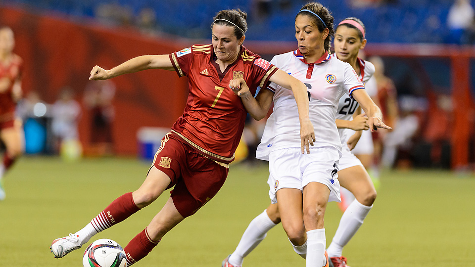 Costa Rica, Spain draw in each country's Women's World Cup debut ...