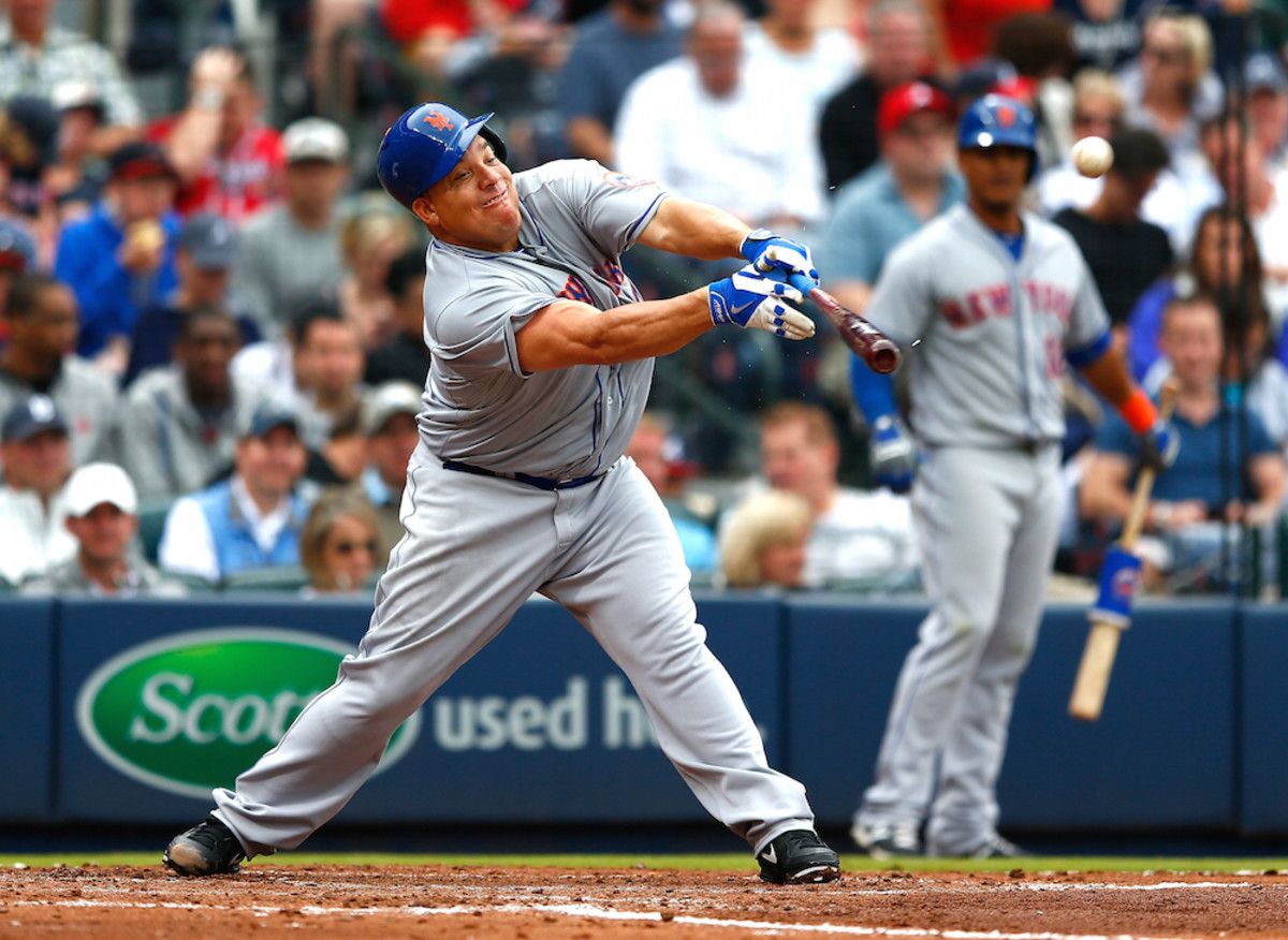 Video: New York Mets' Bartolo Colon drives in first run in 10 years ...