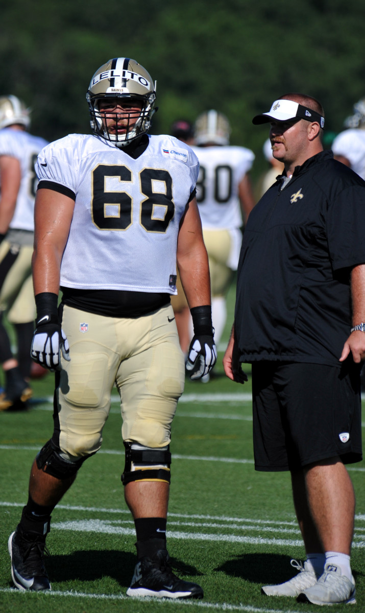 Saints' Tim Lelito in line for left guard spot - Sports Illustrated