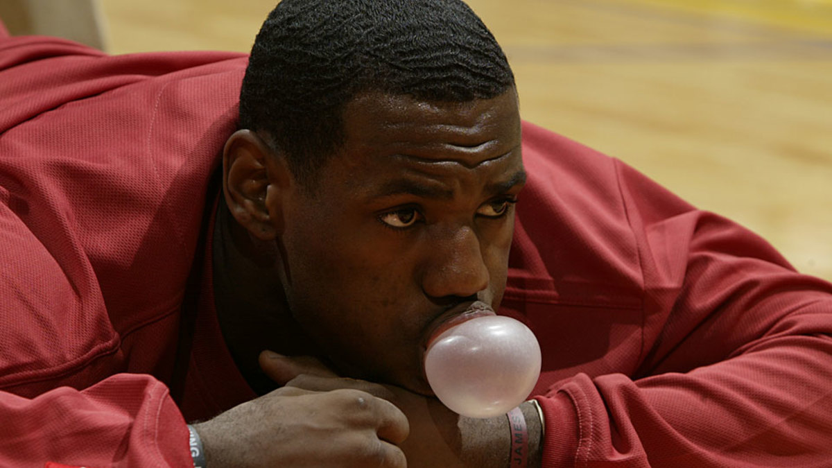 SI Vault: LeBron James entered the NBA with huge expectations - Sports ...