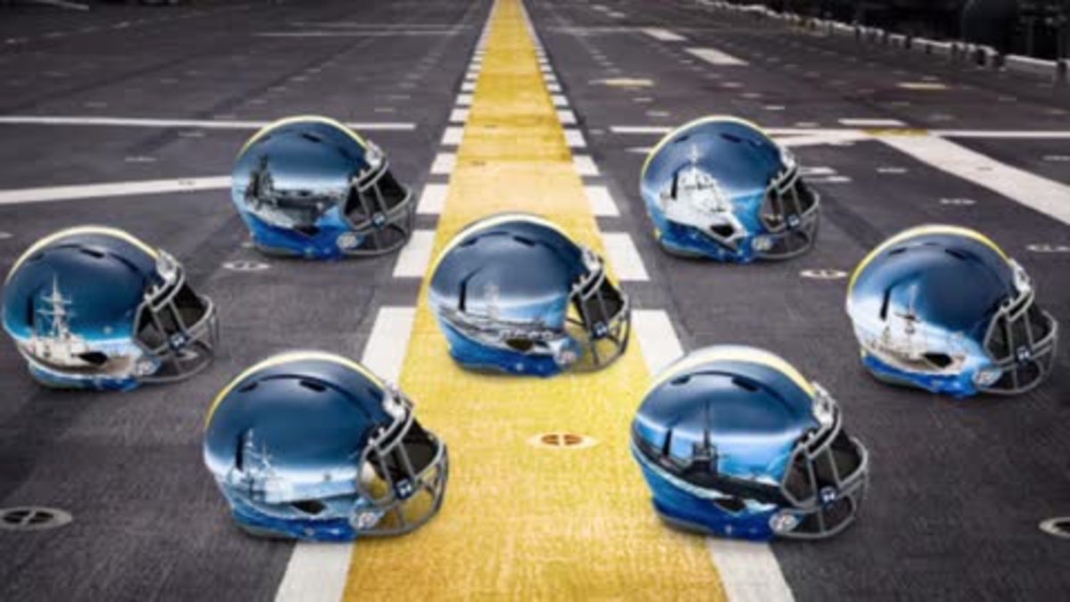 Navy football: New uniforms and custom helmets for each position group ...