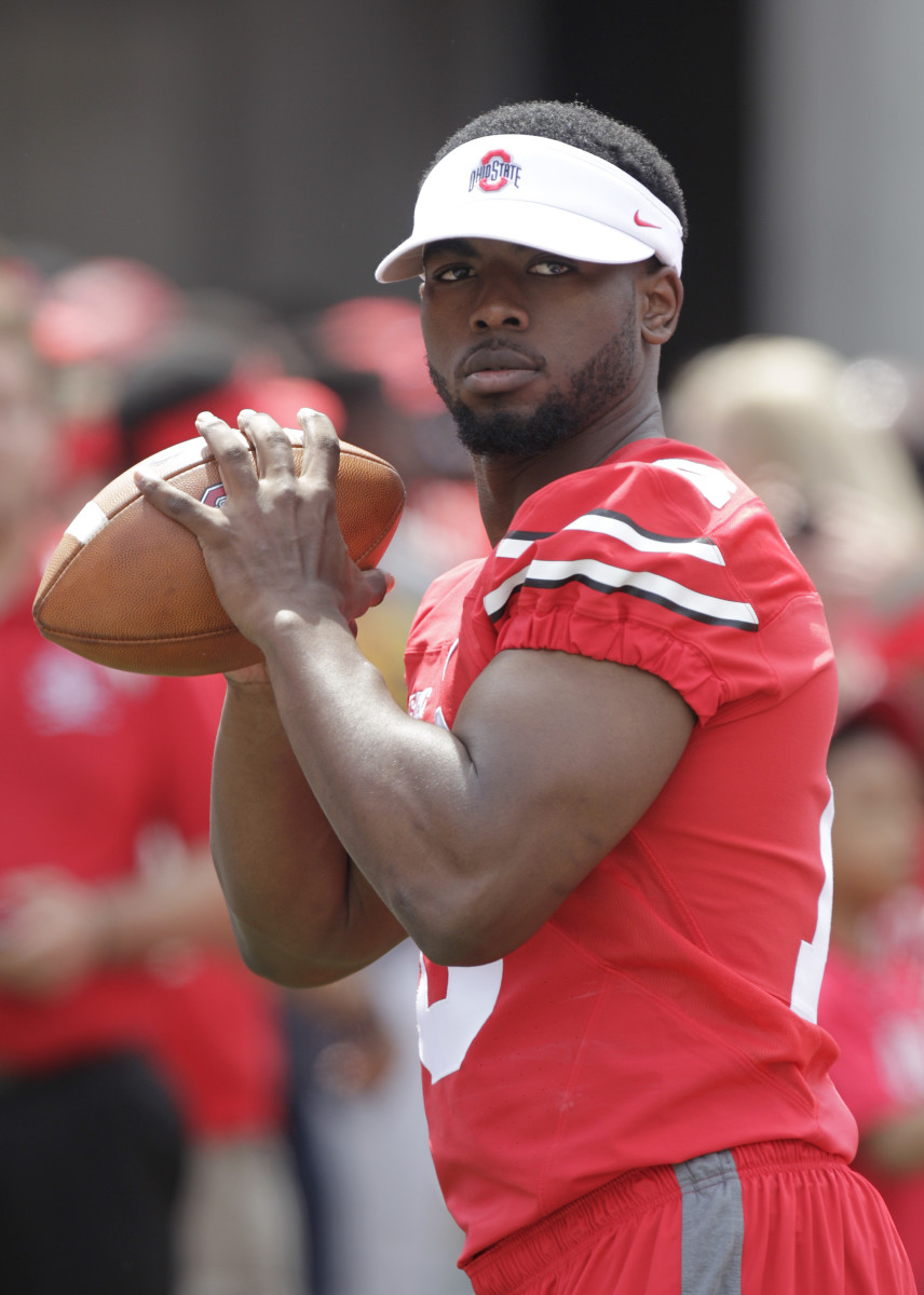 Jones throws 2 TDs, wins challenge at Ohio State spring game - Sports ...