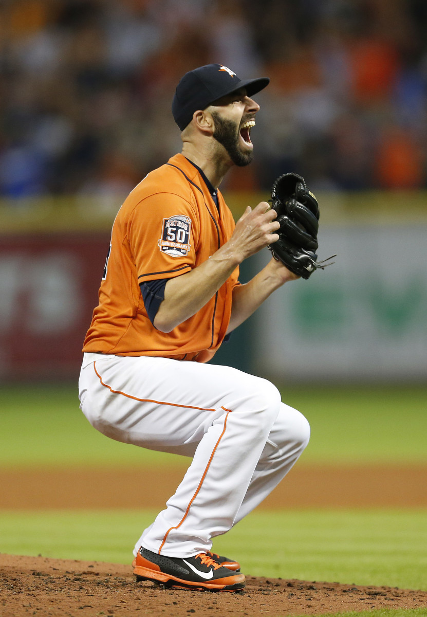 Fiers puts no-hitter on resume, a year after beaning Stanton - Sports ...