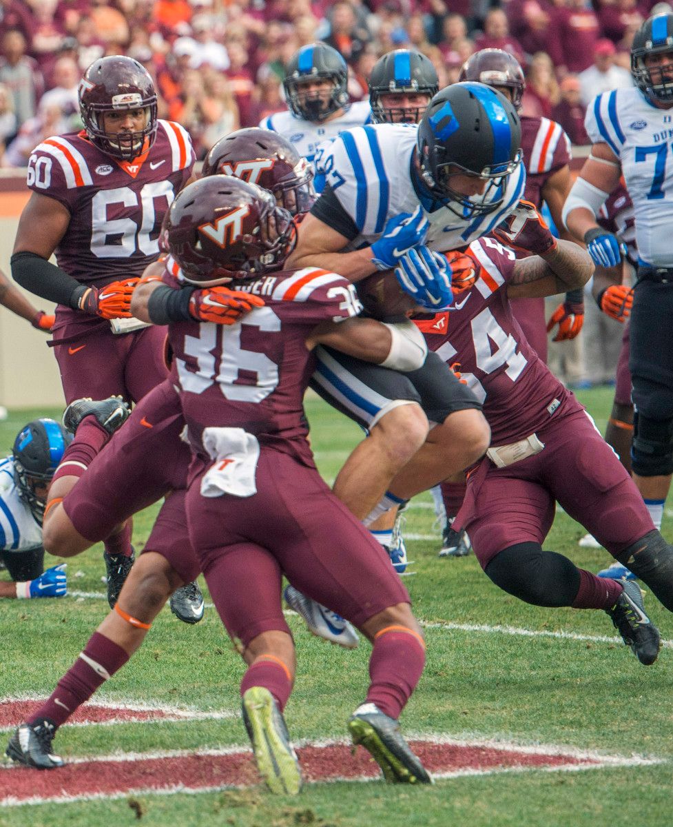 No. 23 Duke wins 4OT thriller, 45-43, at Virginia Tech - Sports Illustrated