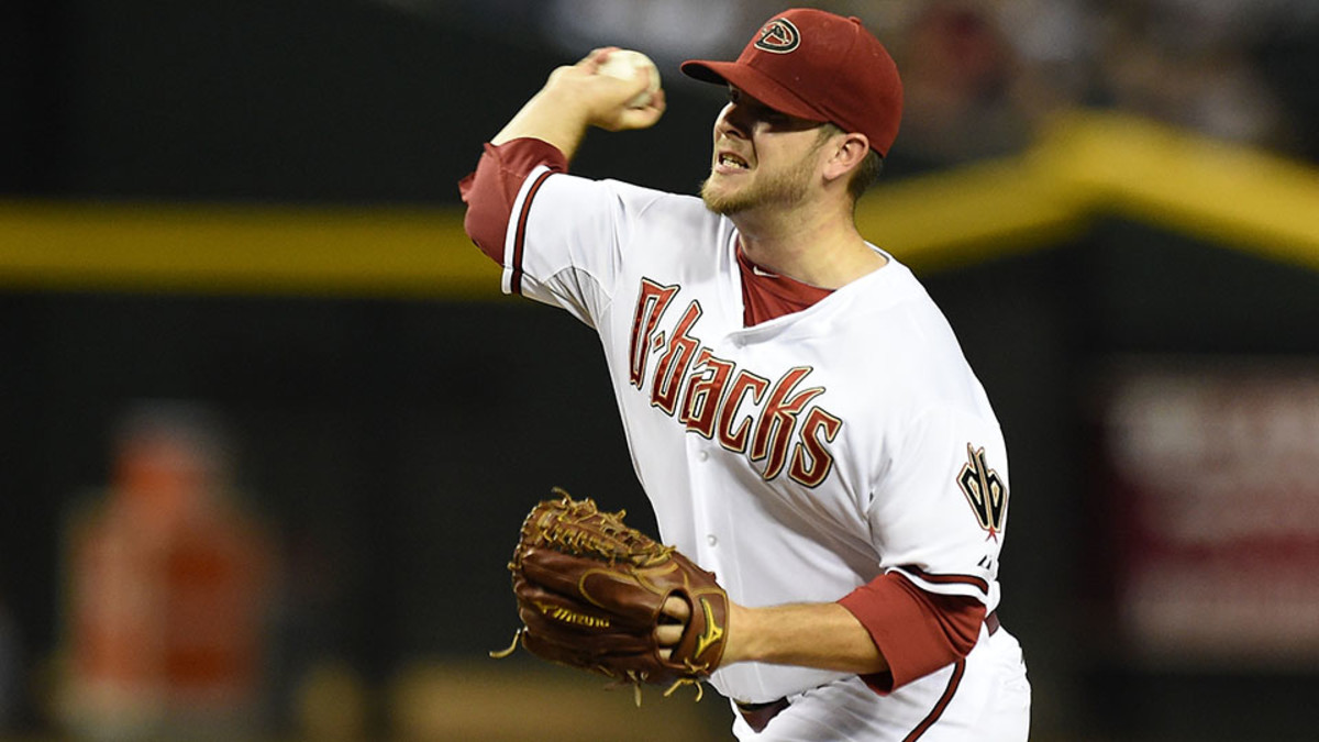 Arizona Diamondbacks' Evan Marshall fractures skull on line drive ...