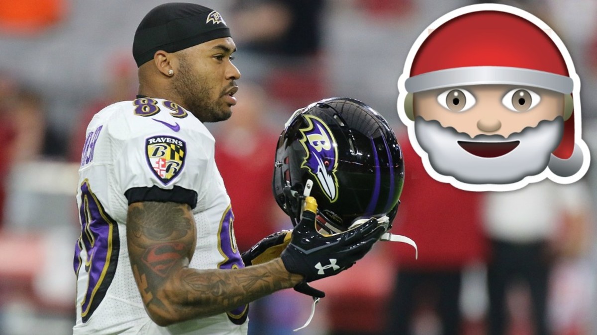 Baltimore Ravens’ Steve Smith puts Santa Claus on notice - Sports ...